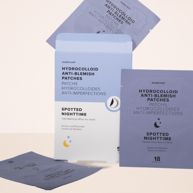 Spotted Nighttime Hydrocolloid Anti-Blemish Patches – MaskerAide Beauty
